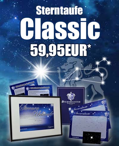 Sterntaufe ★ Hier Stern kaufen oder Sterne taufen als Geschenkidee